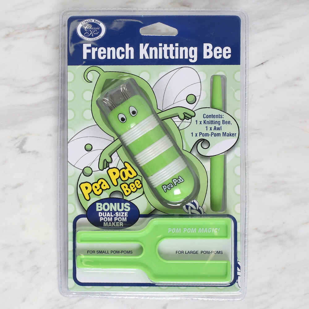 Loren 3 pcs Awl, Pom Pom and Spool Loom Set